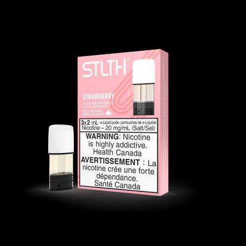 Stlth Pods Zero nicotine strawberry | G VAPE EXPRESS