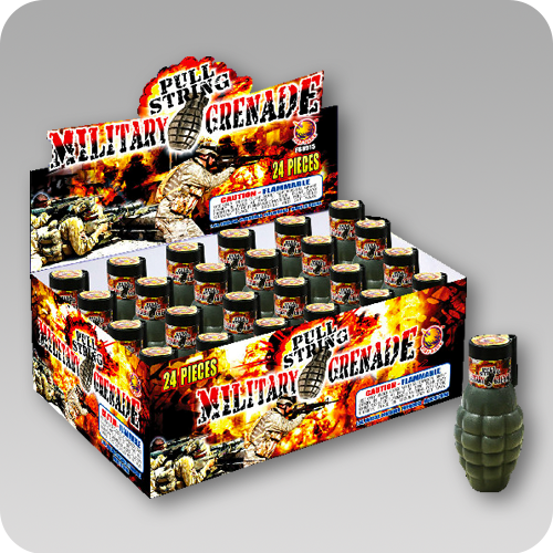 Pull String Military Grenade | Discount Fireworks