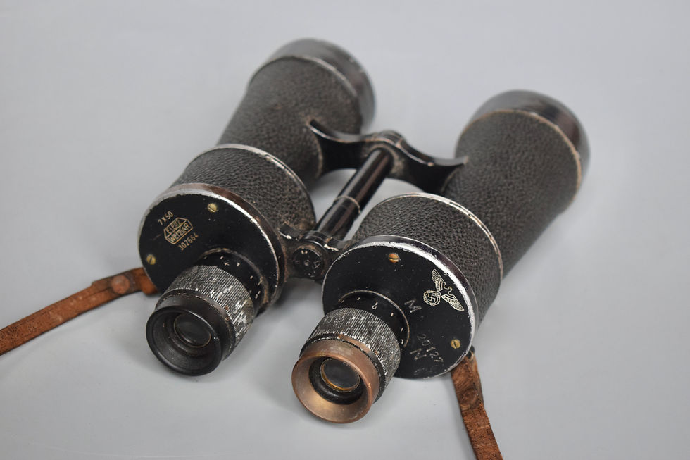 Early Leitz Wetzlar 7x50 Kriegsmarine U-boat binoculars | Frontkampfer45