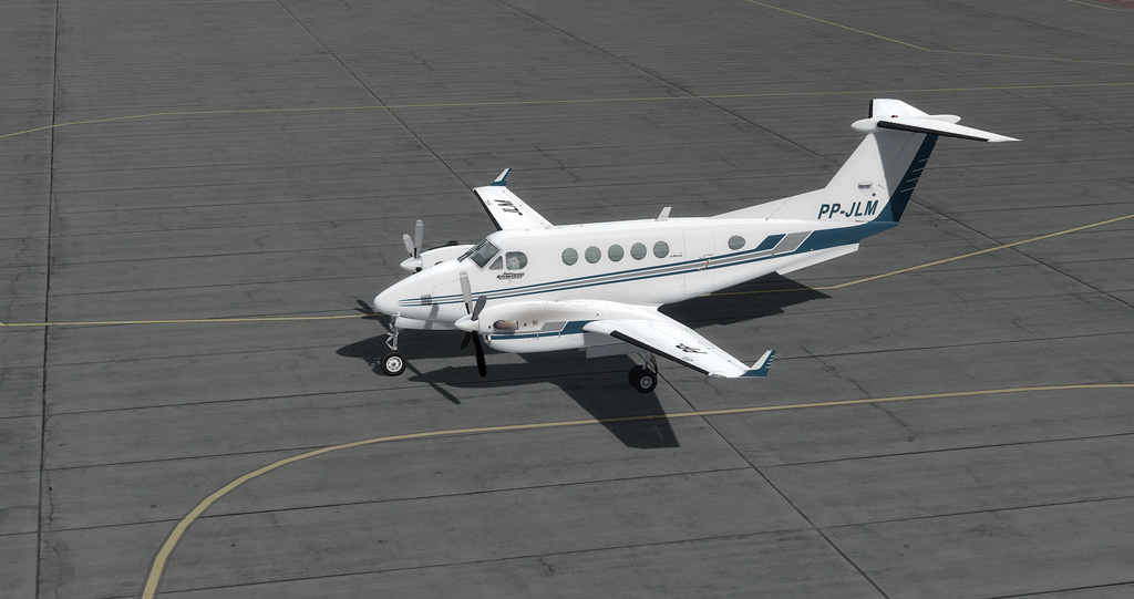 Flight1 King Air B200 | flypaintbrasil