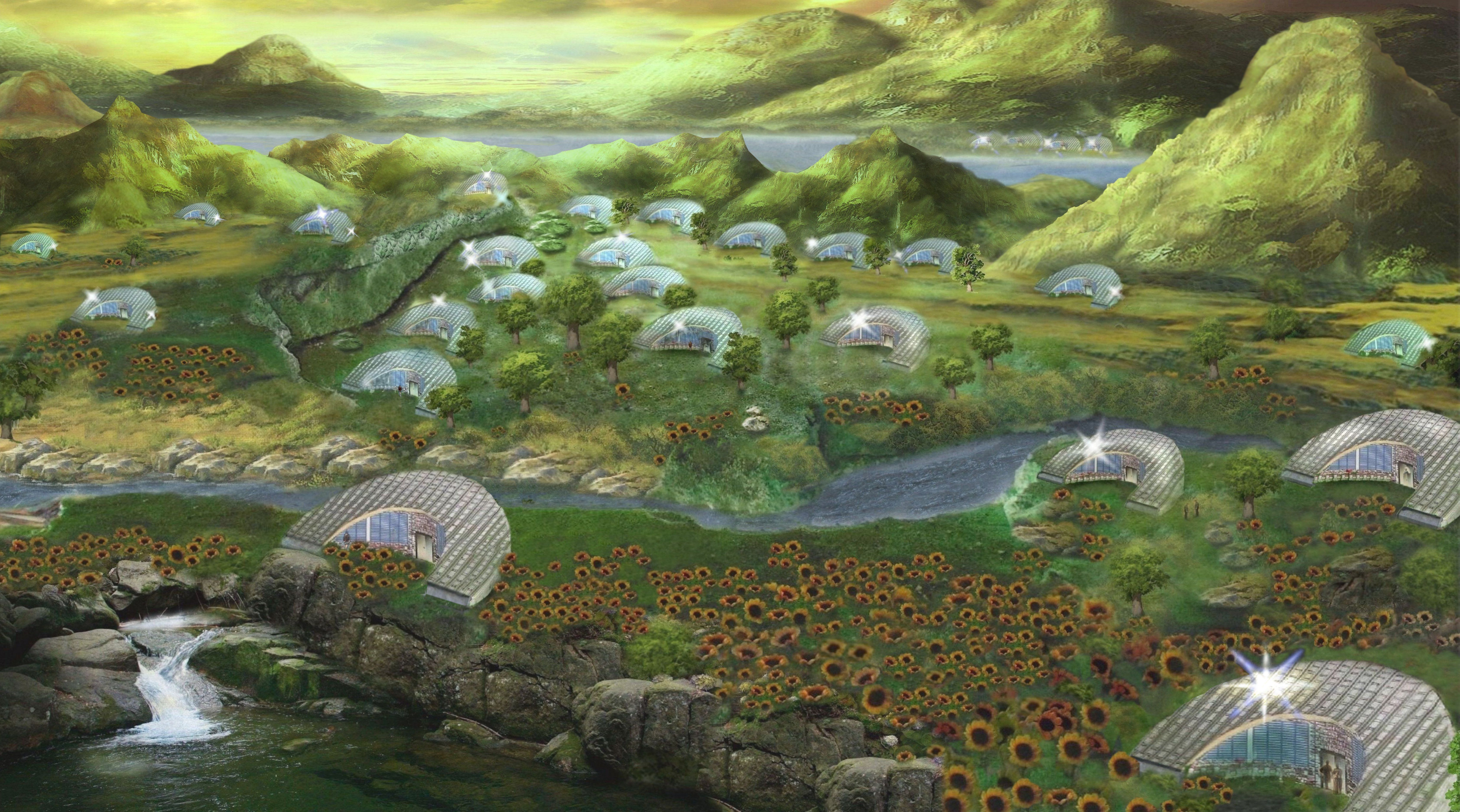 The Ecotopia 2121 Project - super-ecofriendly cities of the future.