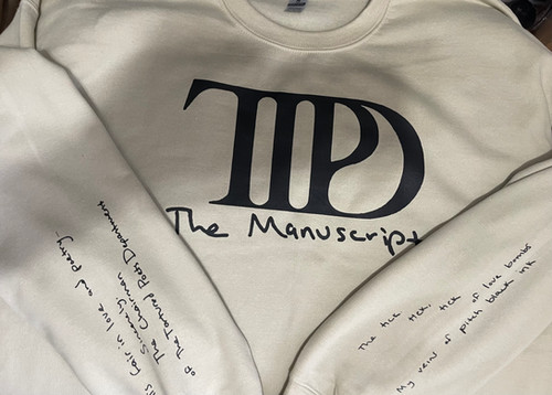 TTPD The Manuscript | The Blonde Peach