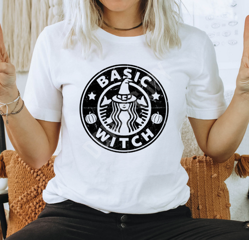 T-Shirt Basic Witch Starbucks | The Blonde Peach