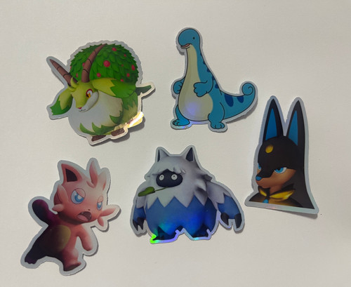 Palworld SURPRISE Pal Stickers (Set of 5) | The Blonde Peach