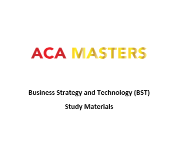 BST Materials 2025 | ACA Masters