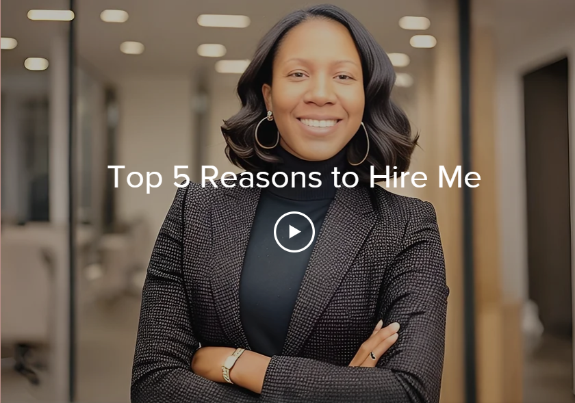 Top 5 Reasons to Hire Me | Get a Better Job