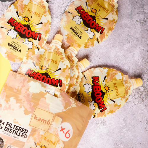 Kamo KABOOM Vanilla Vodka Bomb 5cl | Kamo Premium Vodka