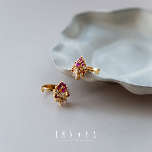 Freya Ring Garnet | IHJ