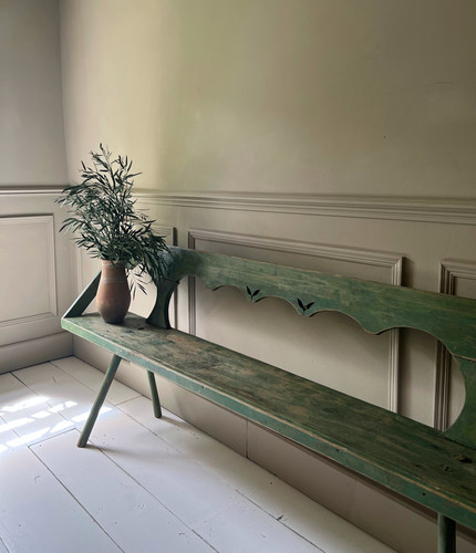 Pair of Vintage Austrian Benches | The Primitive Home