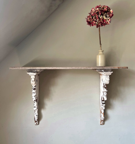 Vintage French Shelf Brackets - Pair | The Primitive Home