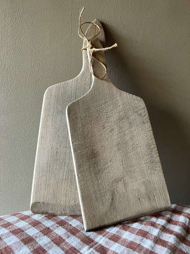 Pair of Small Vintage Chopping Boards | The Primitive Home