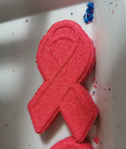 Ruban pour le cancer du sein | Les Bombes à Nat