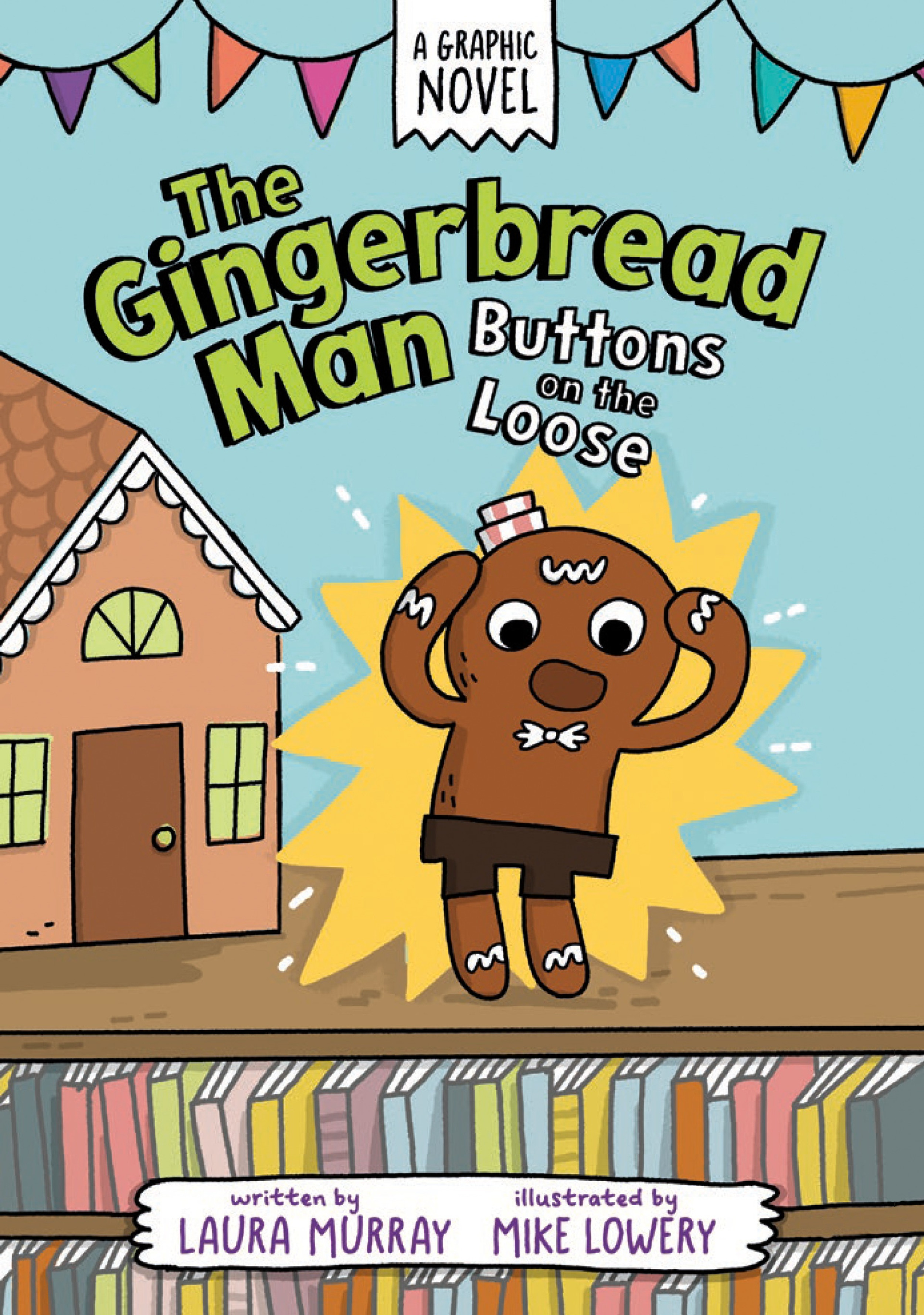 Laura Murray Books | THE GINGERBREAD MAN BUTTONS ON THE LOOSE