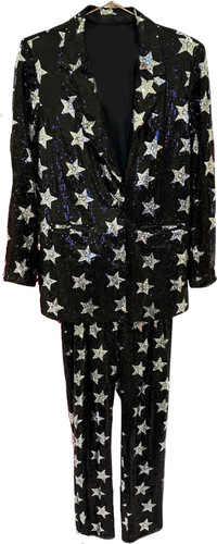 SILVER STAR PANT SUIT | thecouturesoror