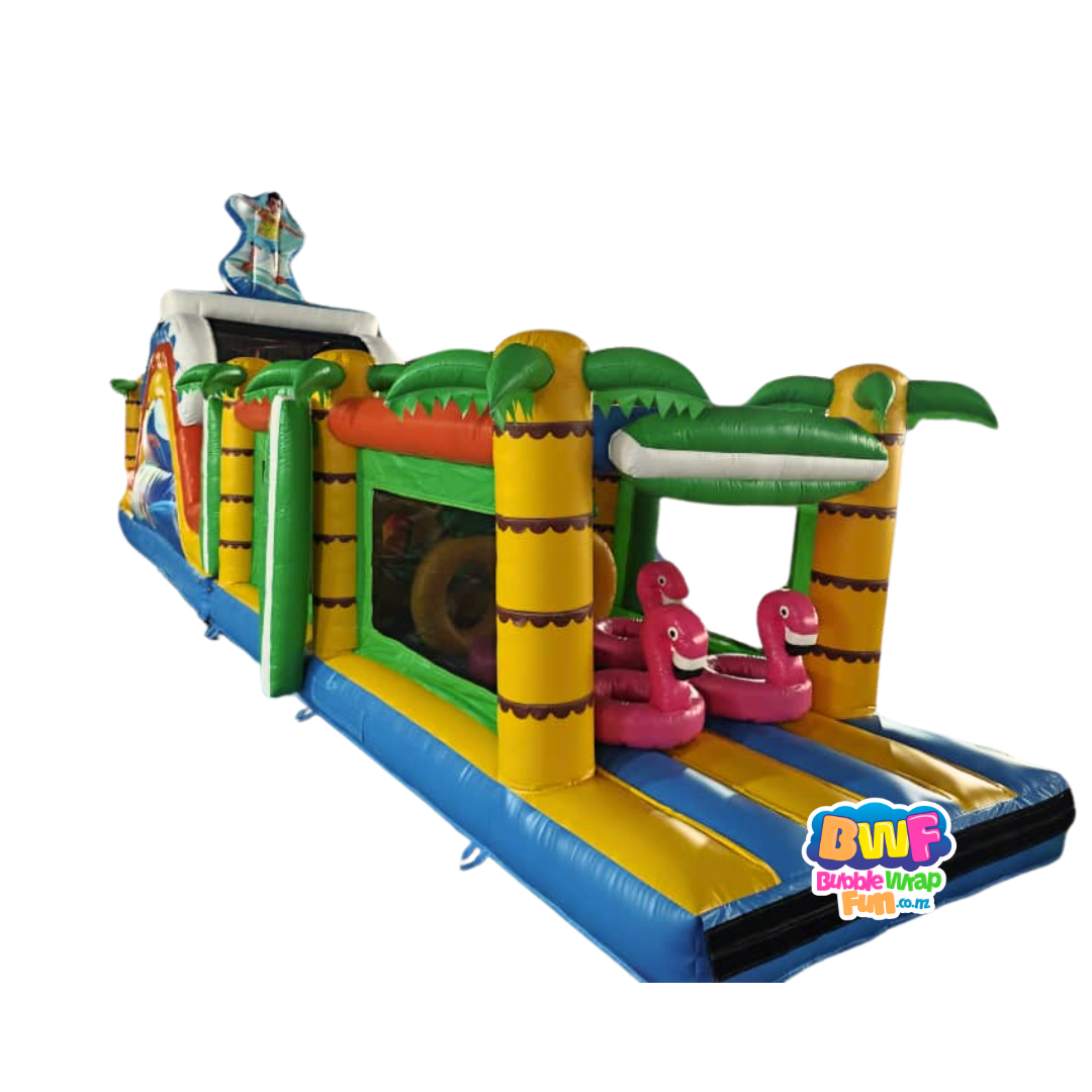 Surfs Up Obstacle Course| Bouncing Castles Gisborne