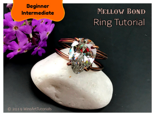 Mellow Bond Ring wire wrapping tutorial | Wire Wrap Tutorial