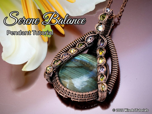 Serene Balance wire wrapping tutorial | Wire Wrap Tutorial