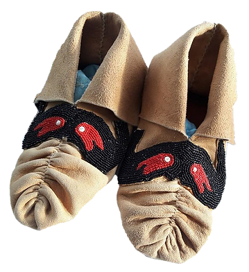 Chickasaw pucker toe moccasins | Chickasaw Art and Regalia
