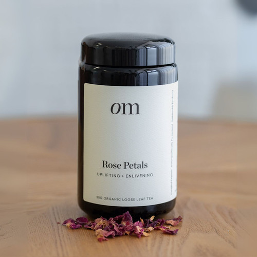 OM Organic Merchant | Organic Rose Petals - Loose Leaf Tea | Holistic Haven