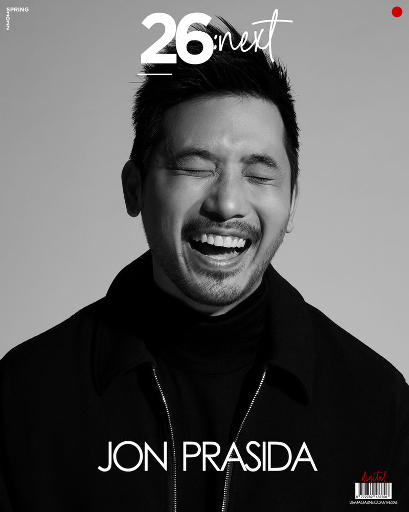 Actor Jon Prasida for 26 Magazine