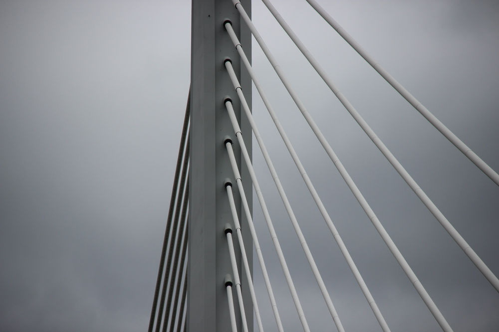 The Longitudinal Arrangement of Cable-Stays