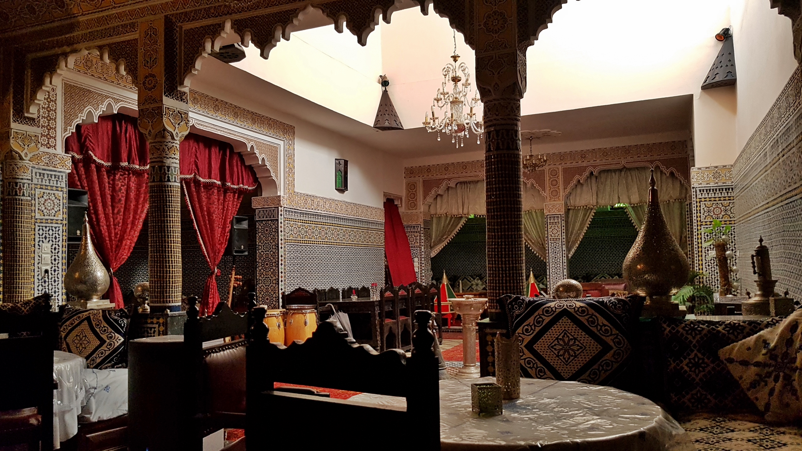 Un riad traditionnel à Meknès