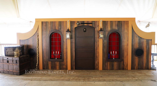 Pirate Ship Lower Deck Display | Exclusive Events Inc