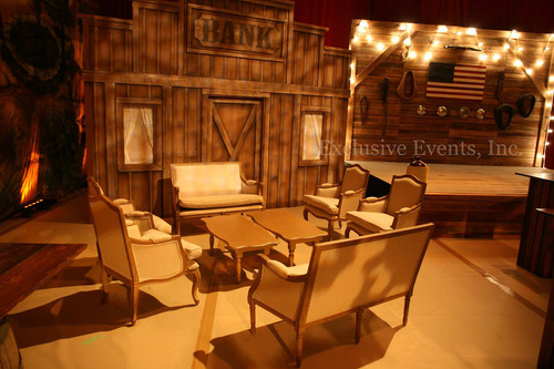 Western Lounge Area | Exclusive Events Inc