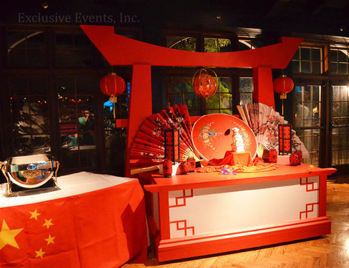 Asian Buffet Table | Exclusive Events Inc