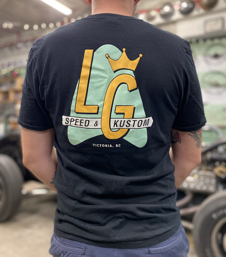 Mens LG Speed & Kustom T Shirt | LG Speed & Kustom