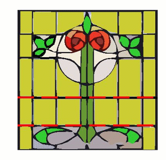 Stained Glass Hinge Points - What Are They?