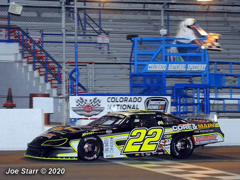 Eggleston Back In Winner's Circle In the Super Late Models