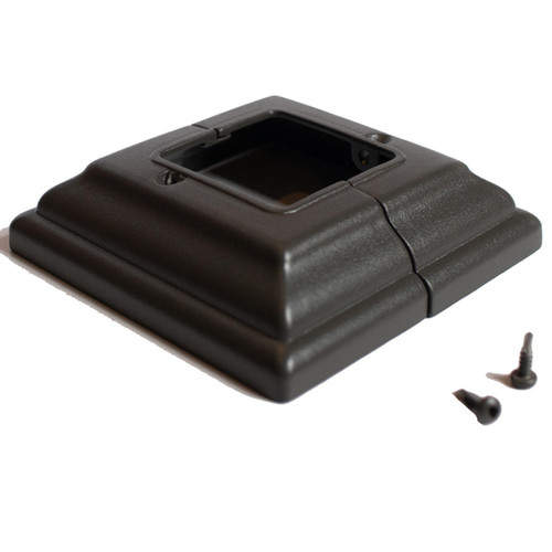 2 Piece Base Cover 1 7/8" | Denver Deck Supply | Aluminum Railing