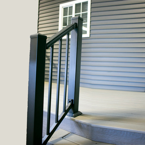 Georgian 8FT Stair Railing | Denver Deck Supply | Aluminum Railing