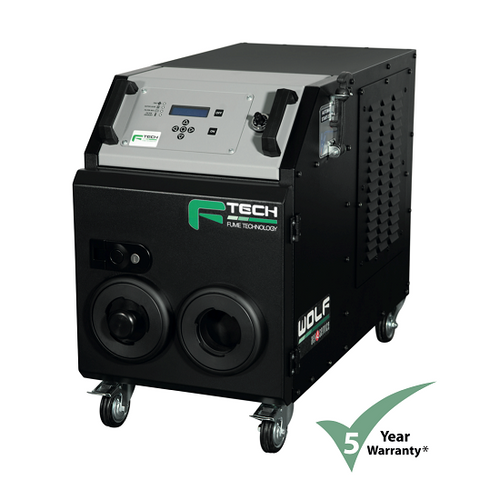 F-Tech WOLF Hi Vac on Torch Fume Extraction Package