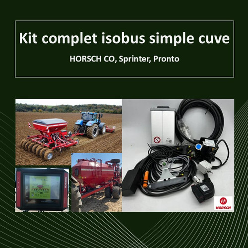 Kit complet isobus simple cuve CO, Sprinter, Pronto | KIWI AGRONOMY