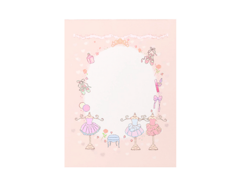 A5 Elegant Ballerina Notepad: | MaBelle Princess