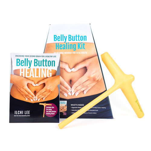 Belly Button Healing Kit (Book, Wand & Course) | BodynBrain Shop