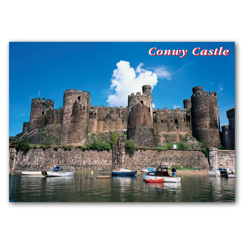 Conwy Castle Postcard | SKU C-17708 |UK UK Postcards