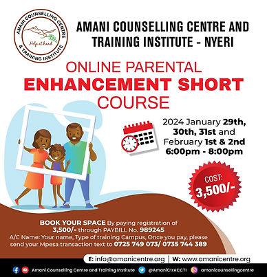 Amani Counselling Centre and Training Institute | amani centre | 41738 ...