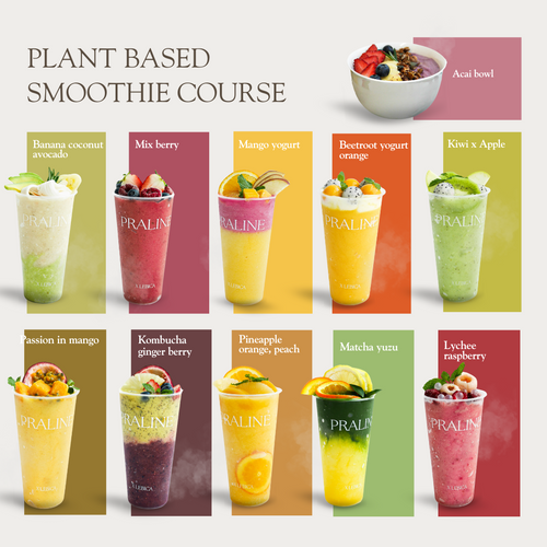 Plant based smoothie and healthy bowl | sweetscottage