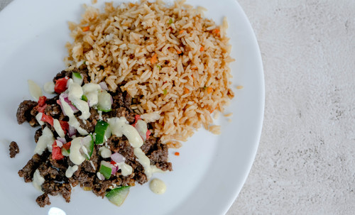 Shawarma Fried Rice | Mrs. Fried Rice