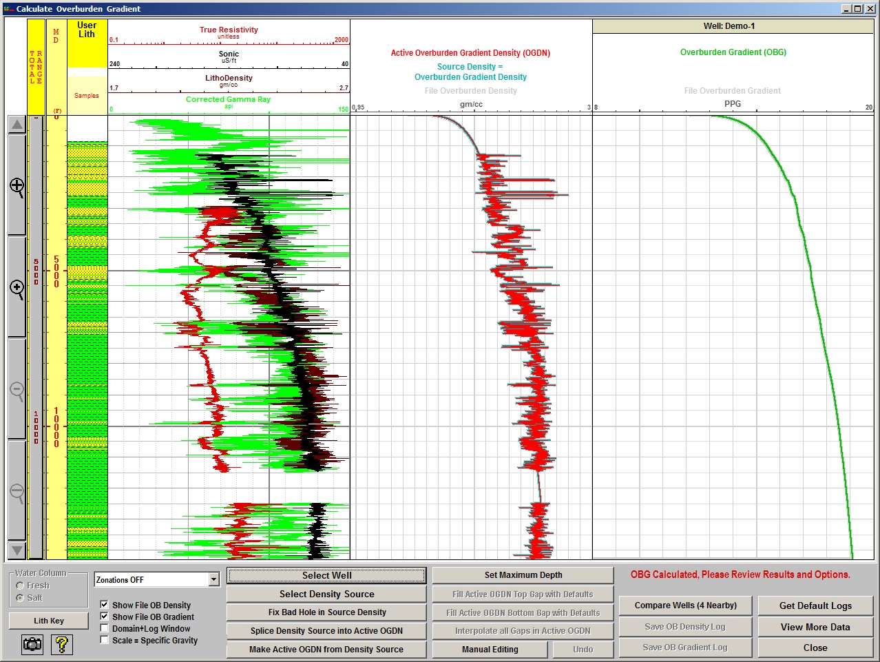 GeoScience Software | Pore Pressure