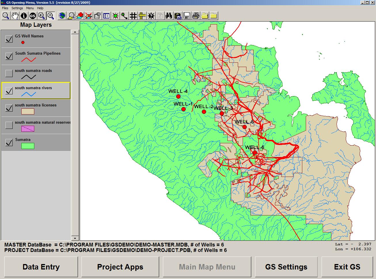 GeoScience Software | GIS Interface