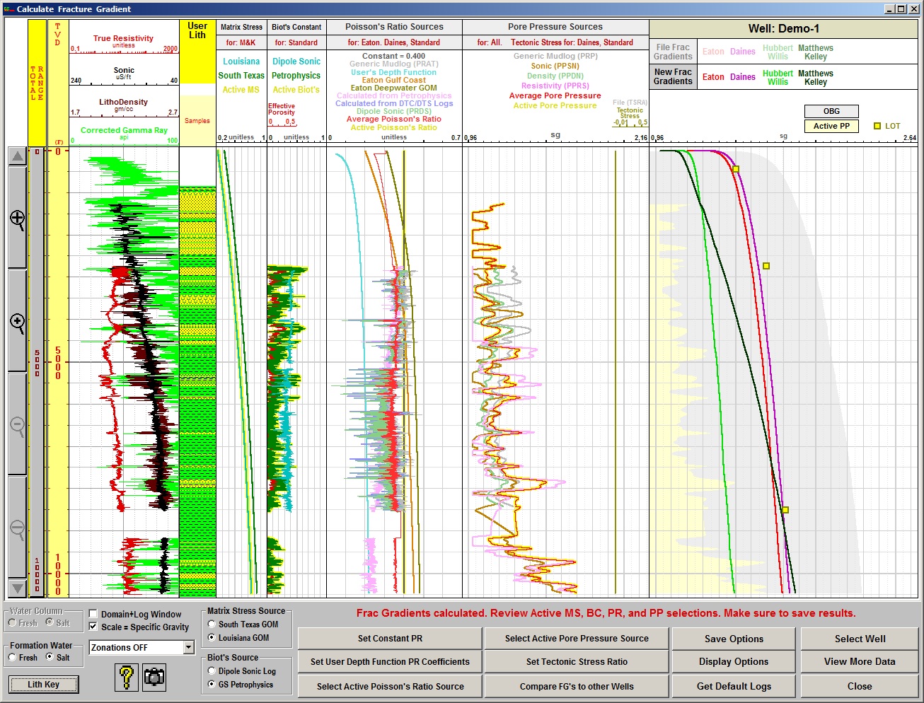 GeoScience Software | Pore Pressure