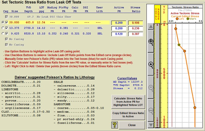 GeoScience Software | Pore Pressure