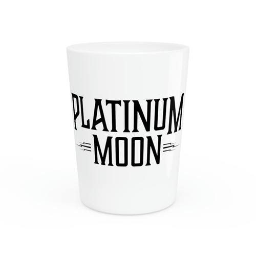 Platinum Moon Shot Glass | PlatinumMoon