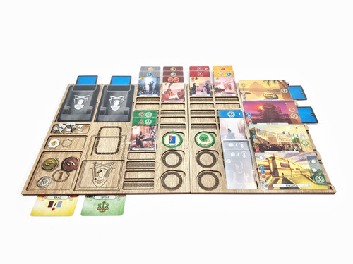 Player boards for 7 Wonders Duel set of 2 boards | Game Tamer