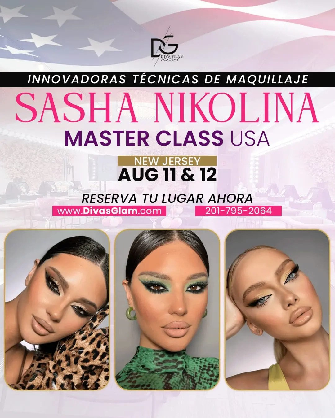 Sasha Nikolina New Jersey Master Class | divasglam