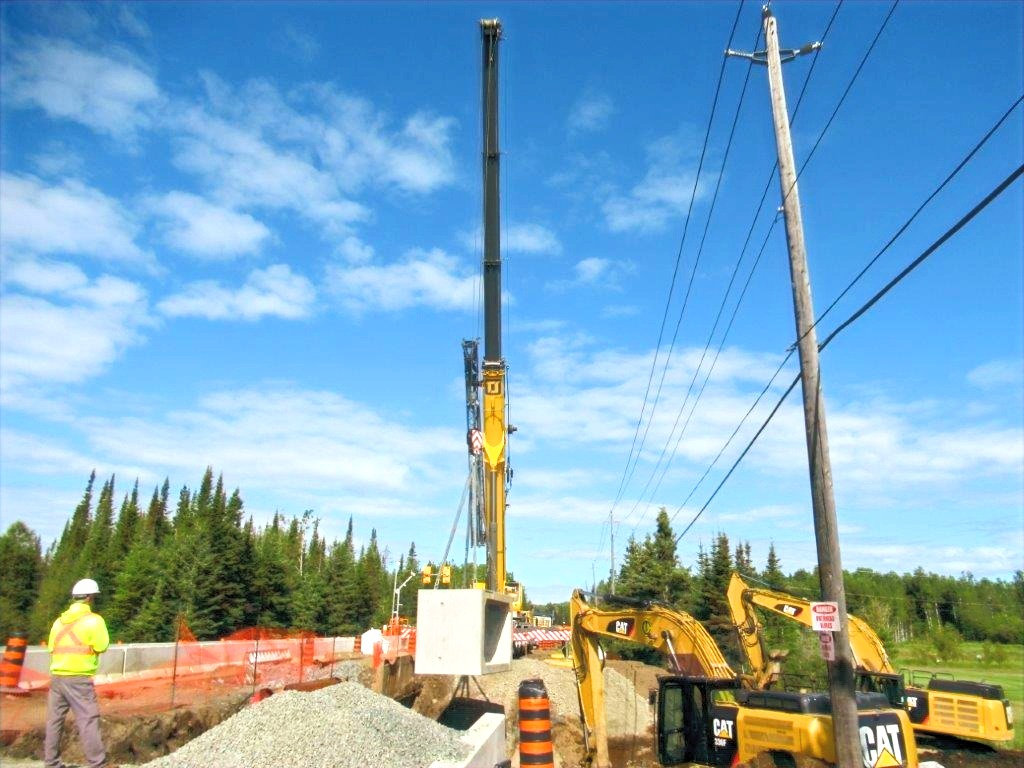 Projects | Replacement of Highway 102 Culverts over McIntyre Creek and Shebandowan Creek | JML ...